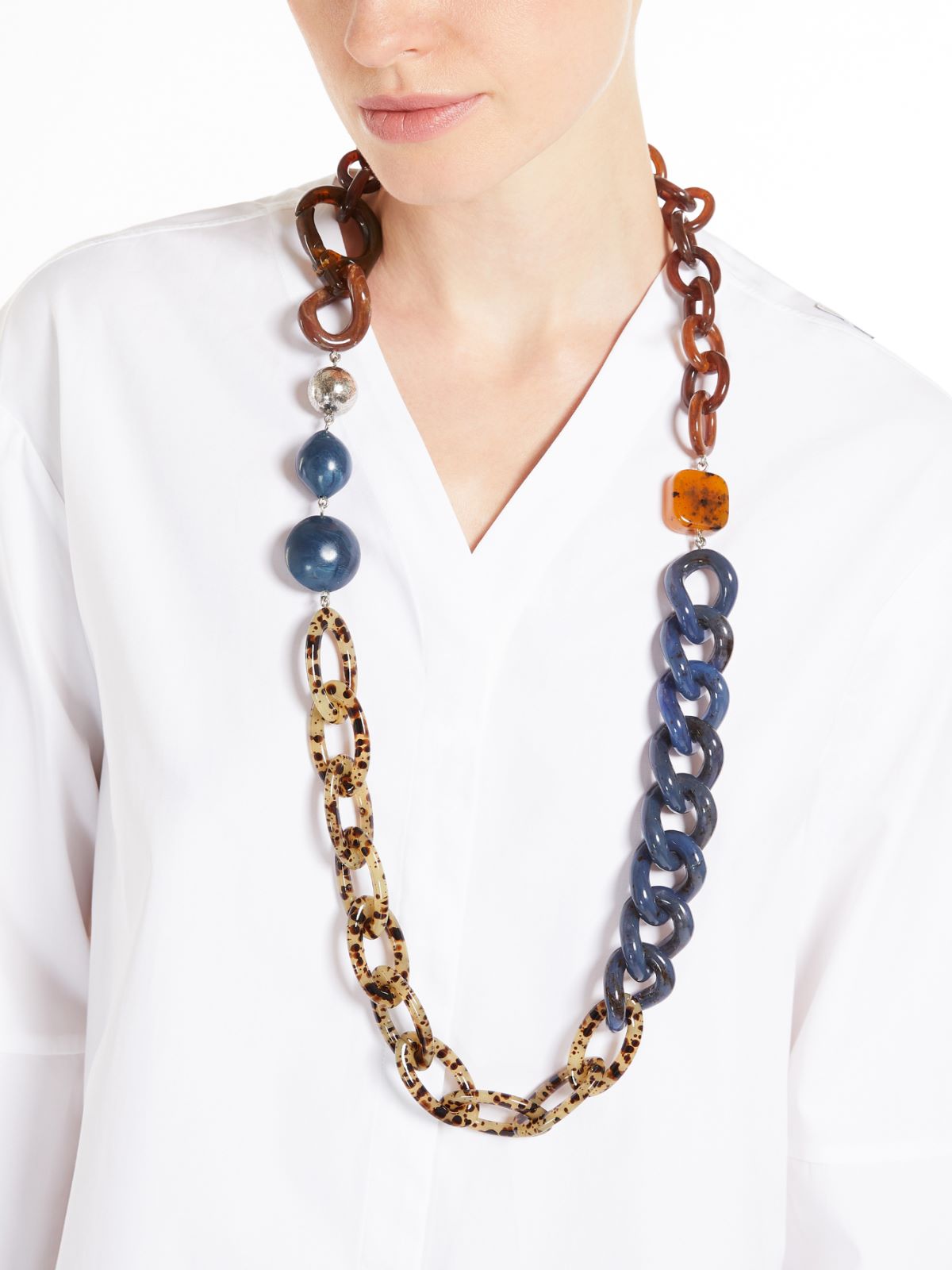 Resin chain necklace | Max Mara