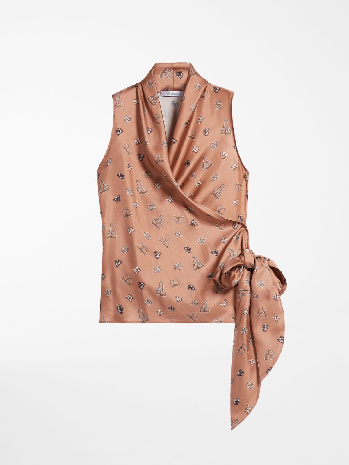 Camisa rosa seda | Max Mara