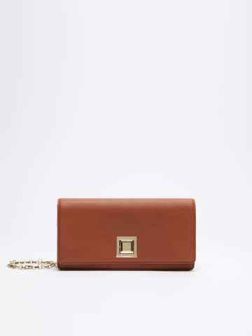 Leather clutch wallet | Max Mara