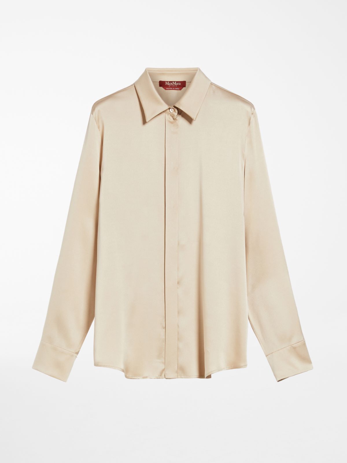 Camisa de raso de seda | Max Mara