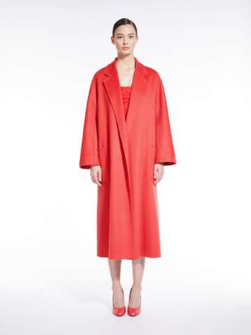 Red color coat | Max Mara
