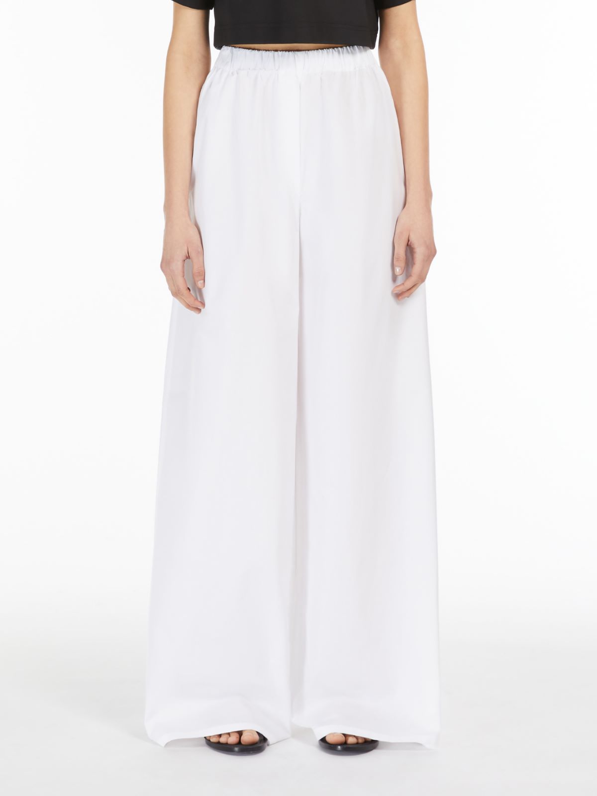 Poplin trousers | Max Mara