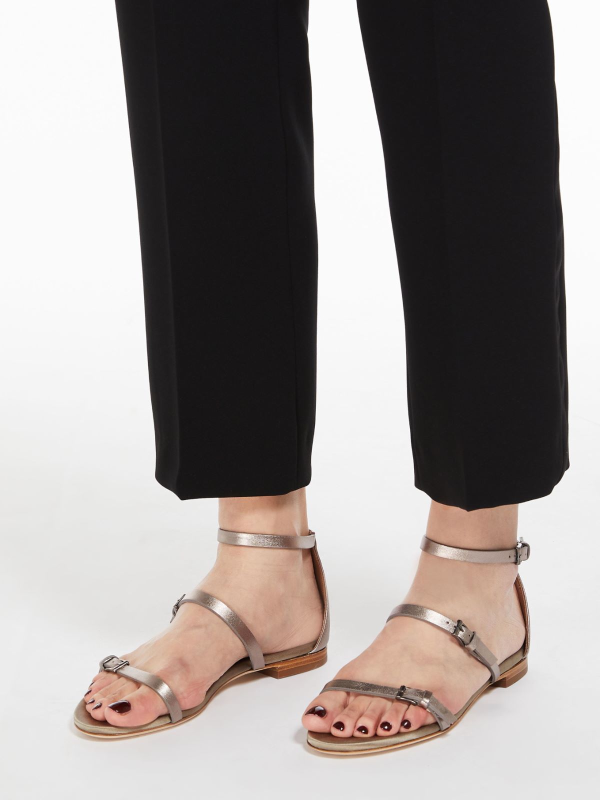 Nappa leather sandals | Max Mara