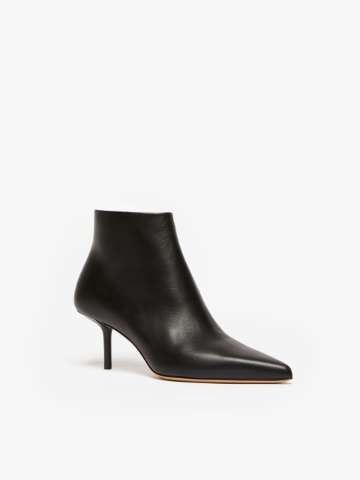 Black leather ankle boots | Max Mara