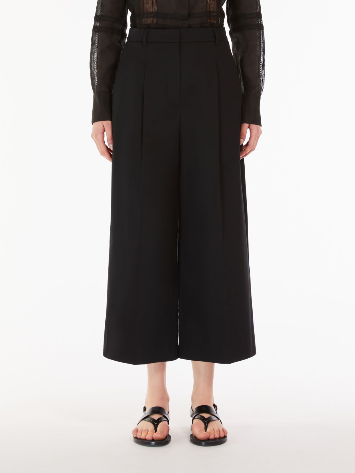 Cotton stretch pants | Max Mara