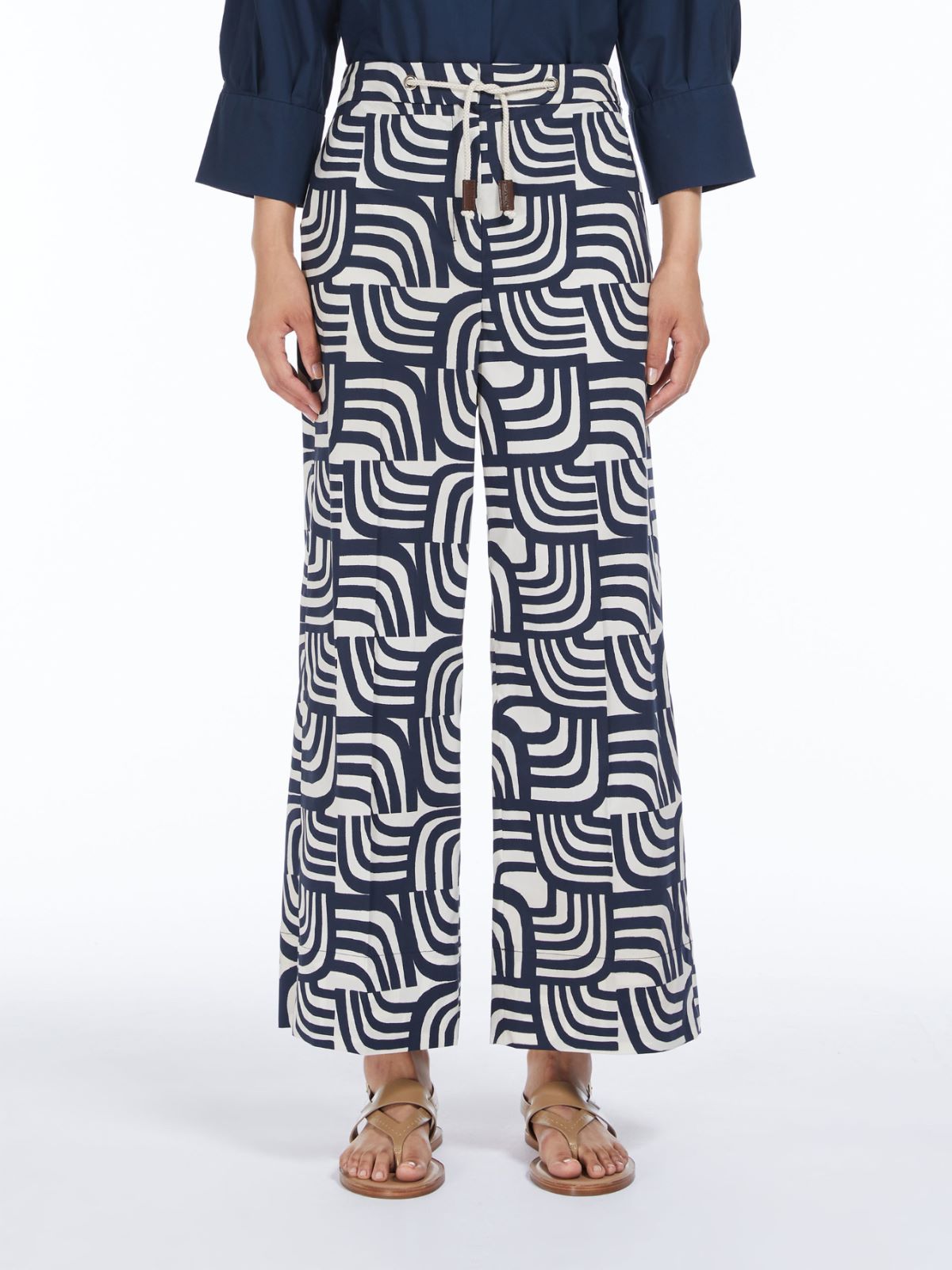 Poplin trousers | Max Mara