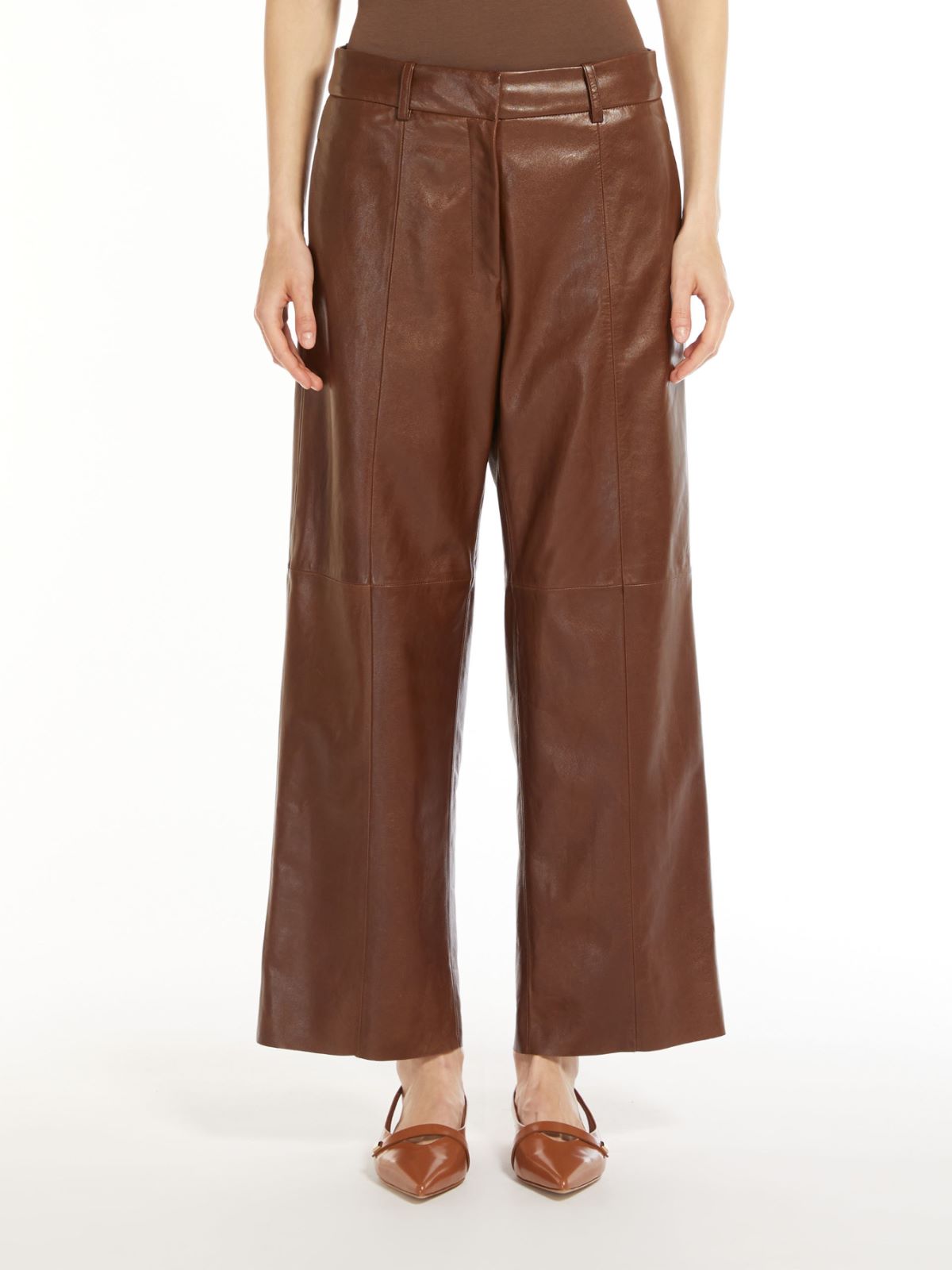 Nappa leather trousers | Max Mara